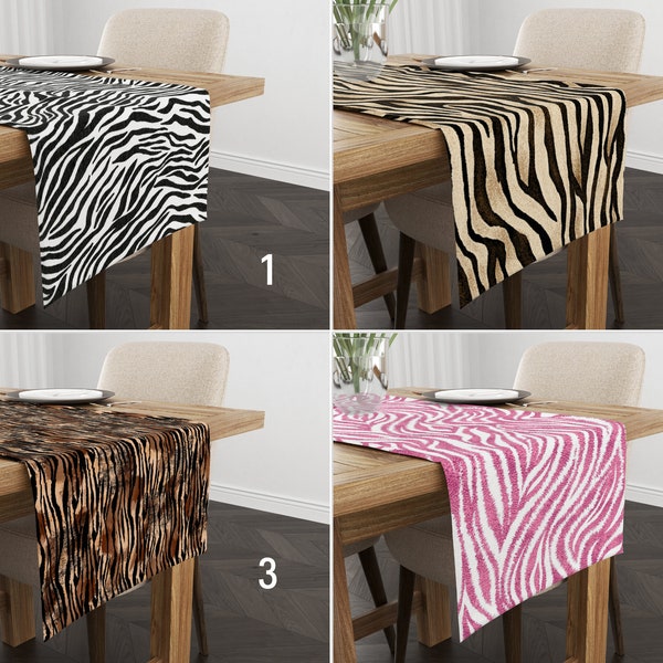 Animal Print Runner - Etsy