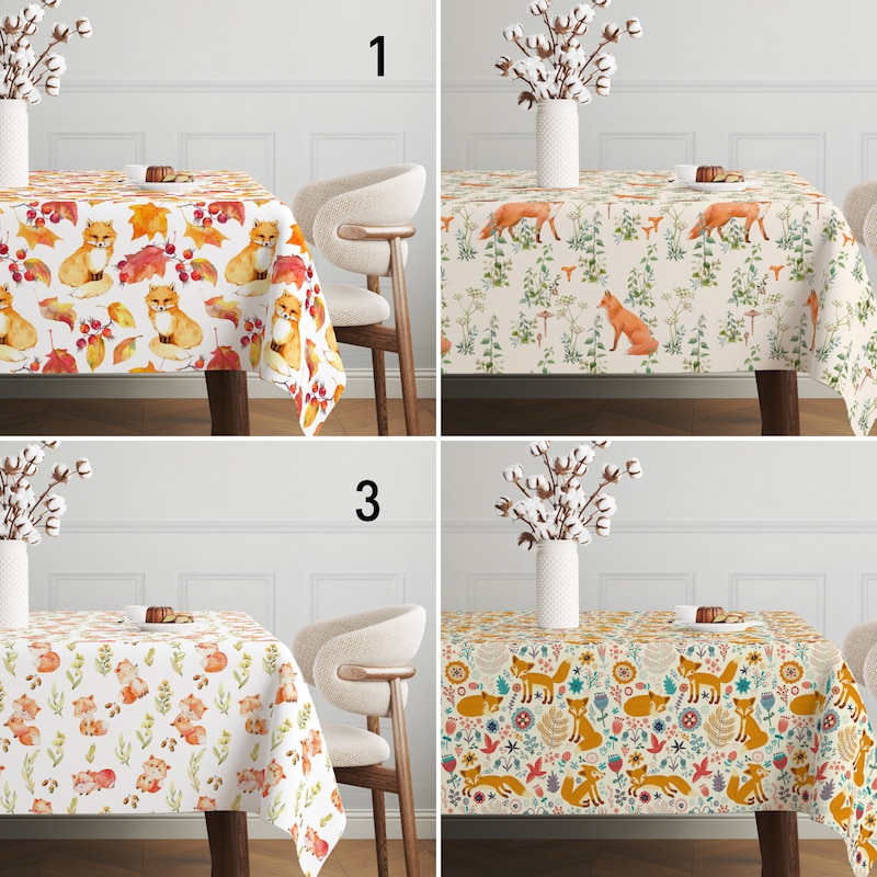 Animal Tablecloth - Etsy