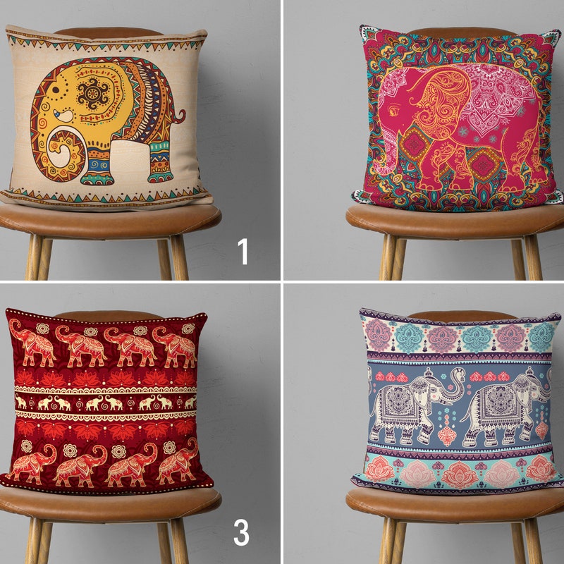 Elephant Pillows - Etsy