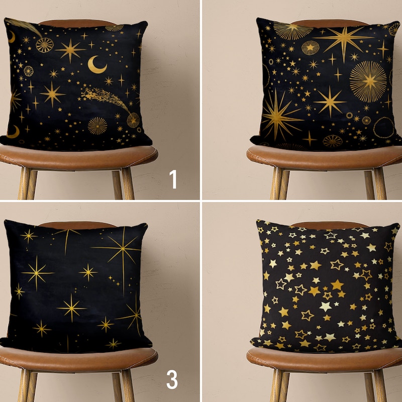 Lunar Night Pillow - Etsy