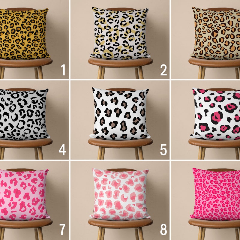 Animal Print Pillow - Etsy