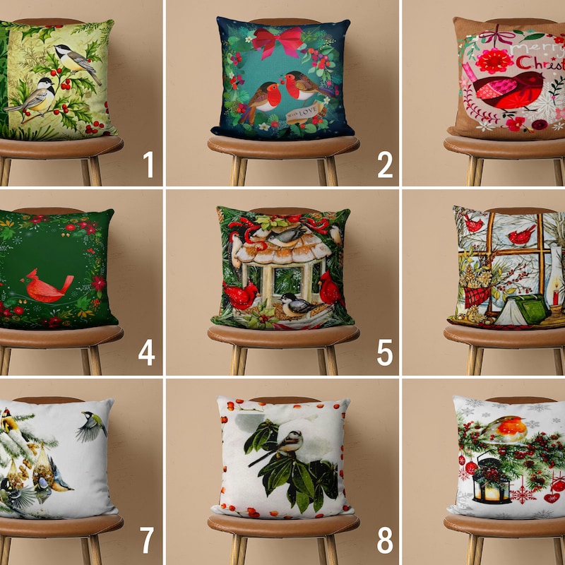Outdoor Christmas Pillows - Etsy