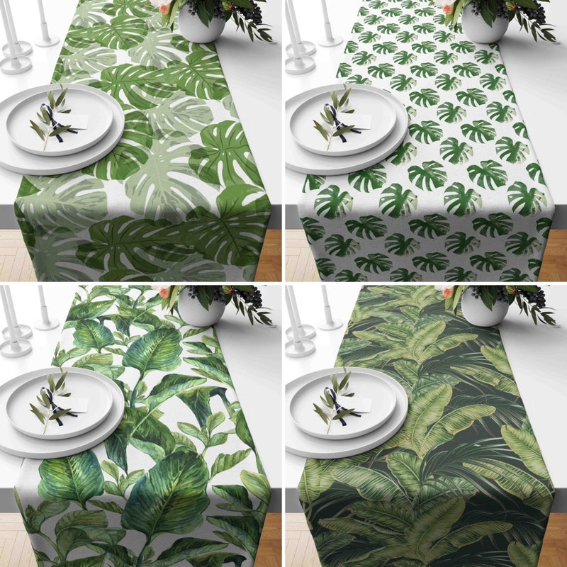 Leaf Table Runner - Etsy