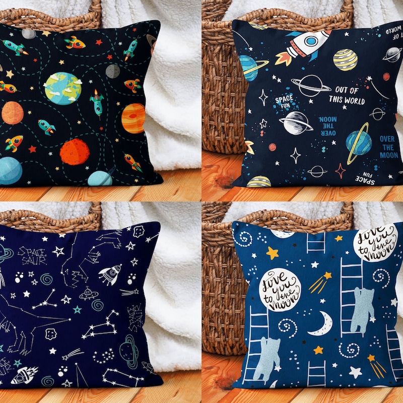 Space Pillow - Etsy