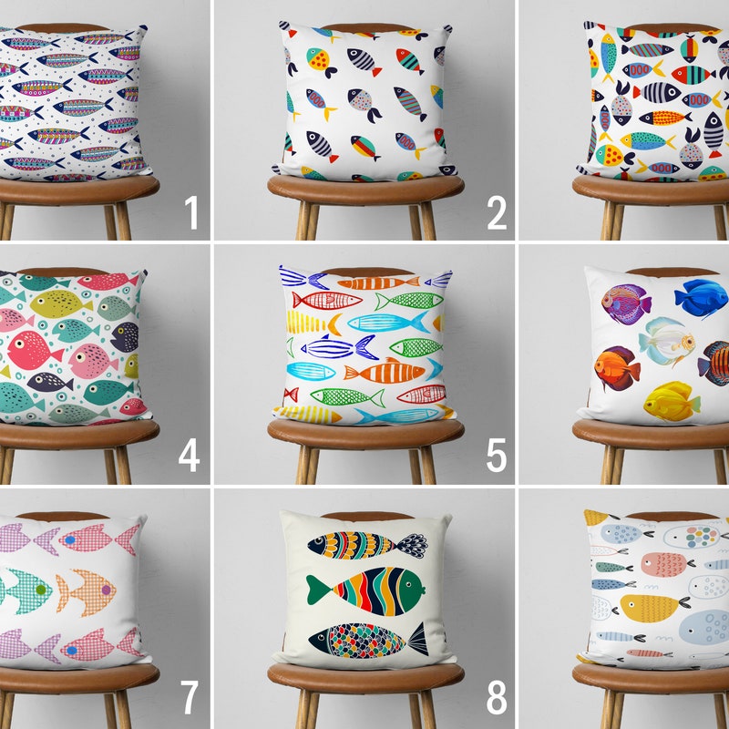 Fish Pillows - Etsy
