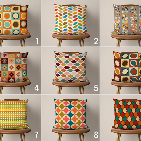 Retro Pillow - Etsy