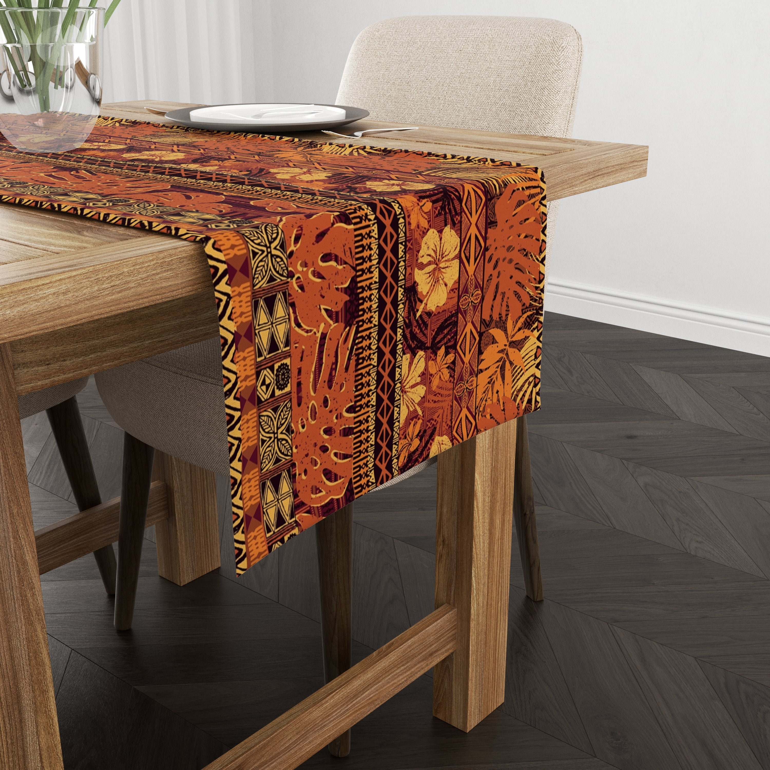 Indian & Hawaiian Table Runner Ethnic Boho Elephant Runners - Etsy