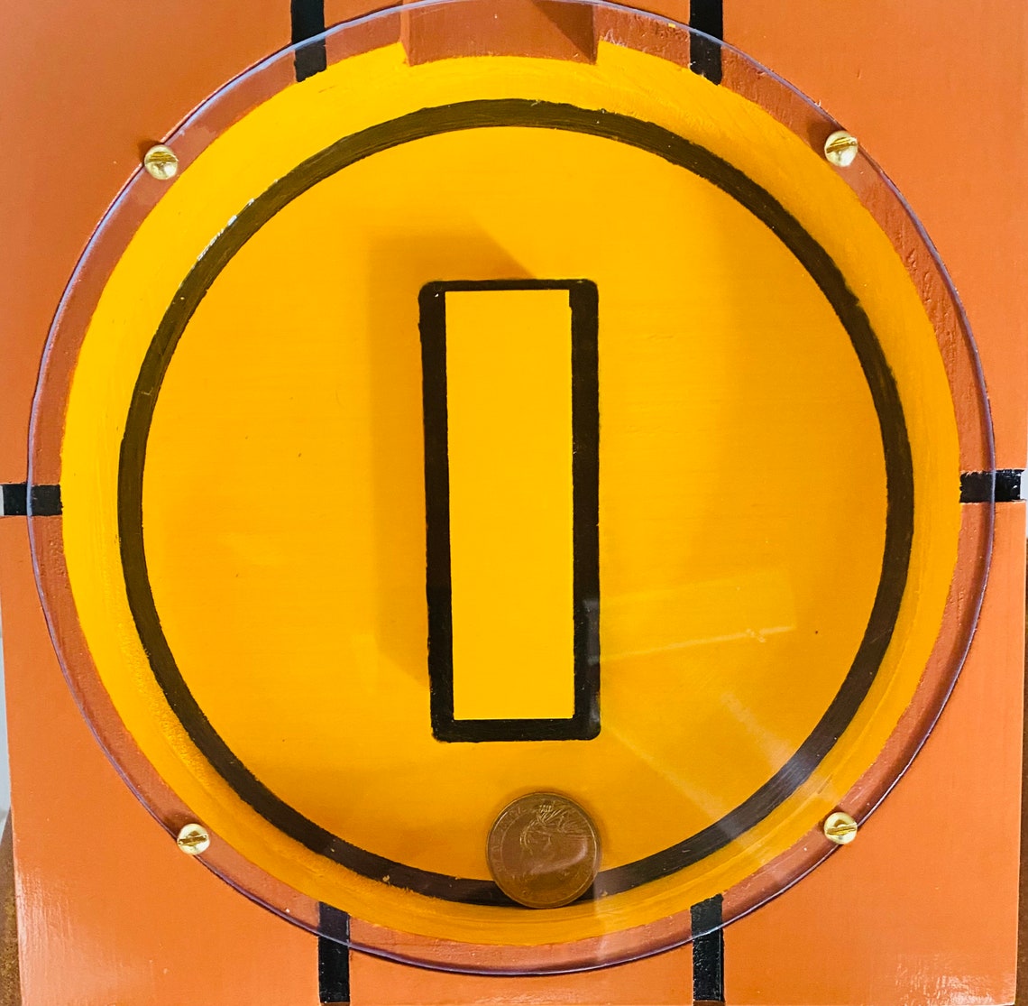 Mario Brothers Brick/coin Bank Mario Bros Bank - Etsy