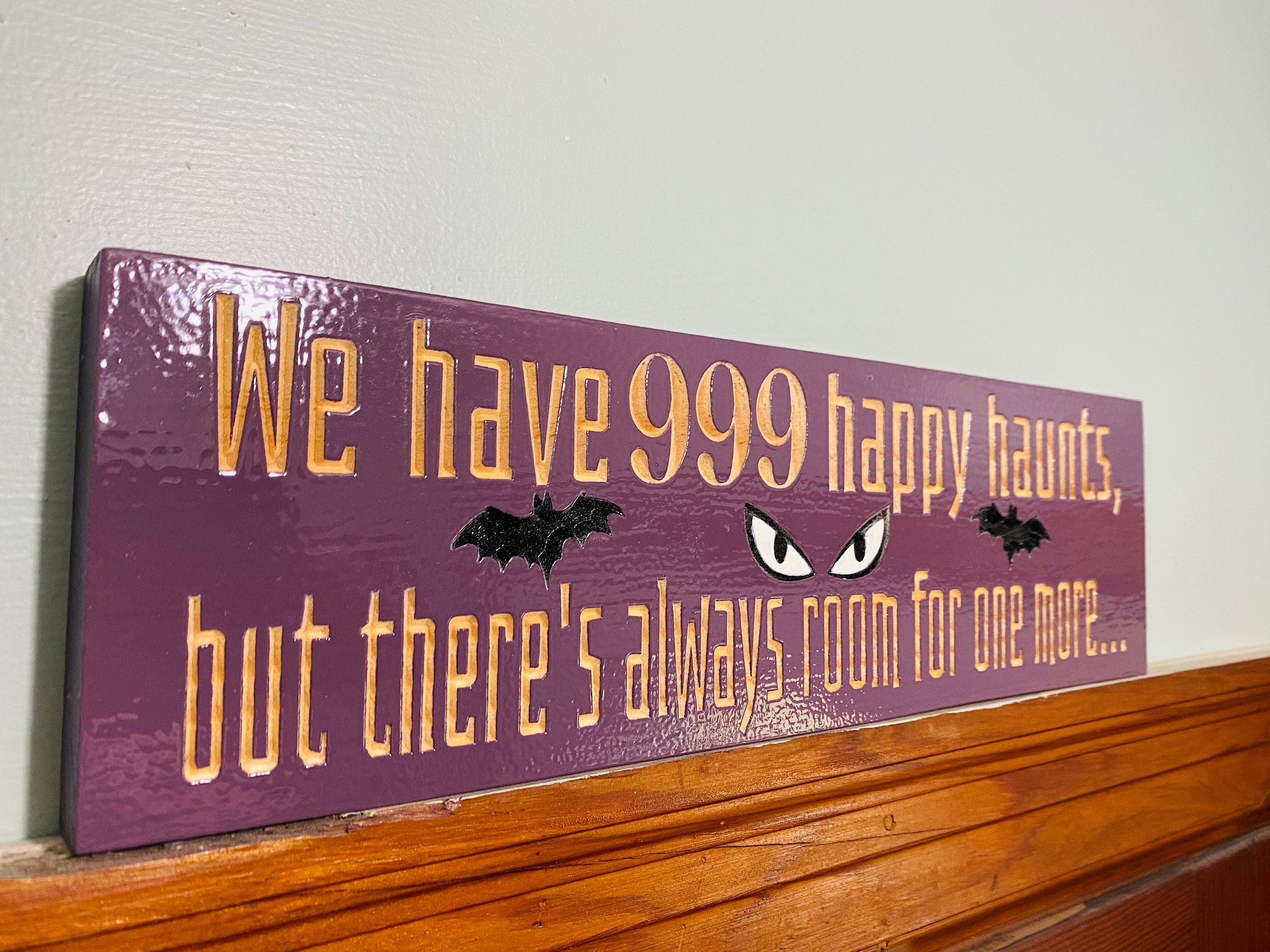 999 Happy Haunts Halloween Haunted Mansion Decoration for - Etsy