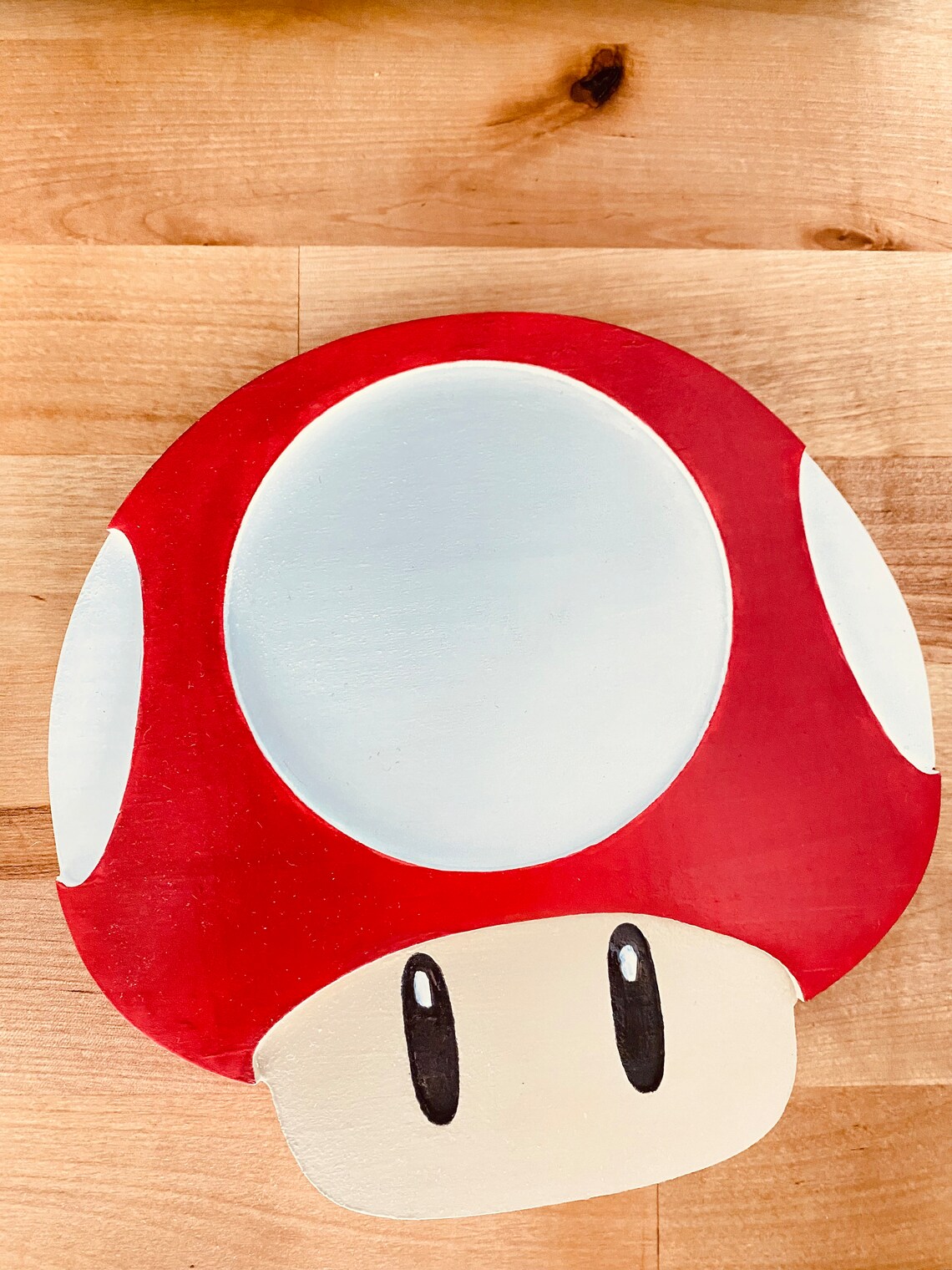Super Mushroom Mario Bros Wall Decor Shelf Art Bank Super - Etsy