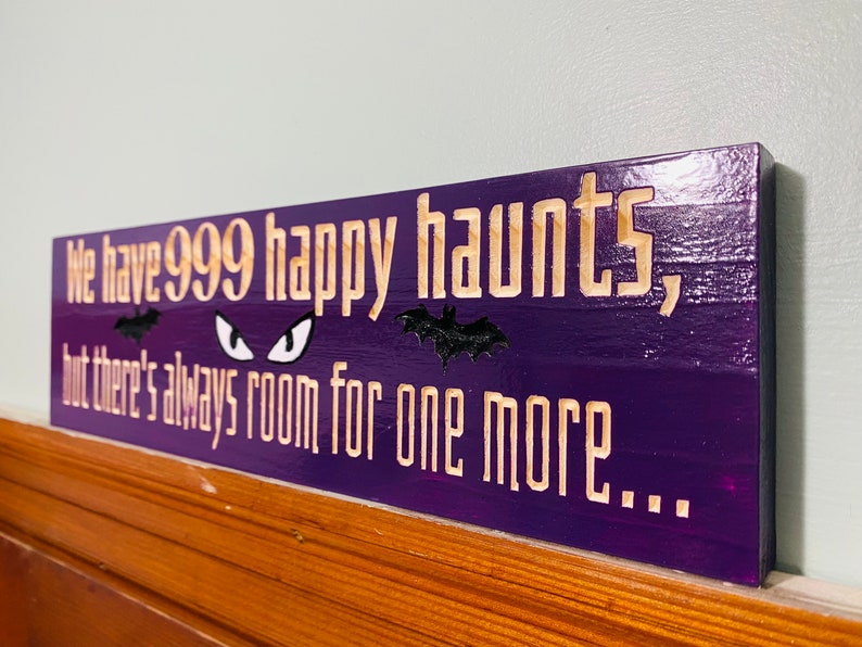 999 Happy Haunts Halloween Haunted Mansion Decoration for - Etsy