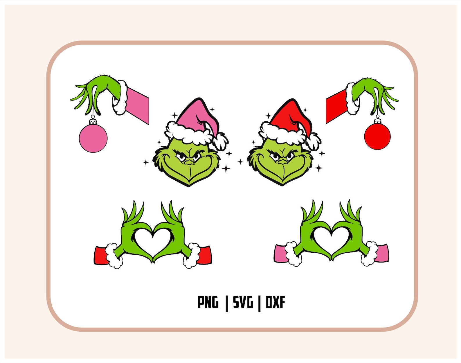 Grinch Face SVG, PNG, Cricut, Grinchy Face Svg, Christmas Svg, Grinch Face Cut File,grinch ...