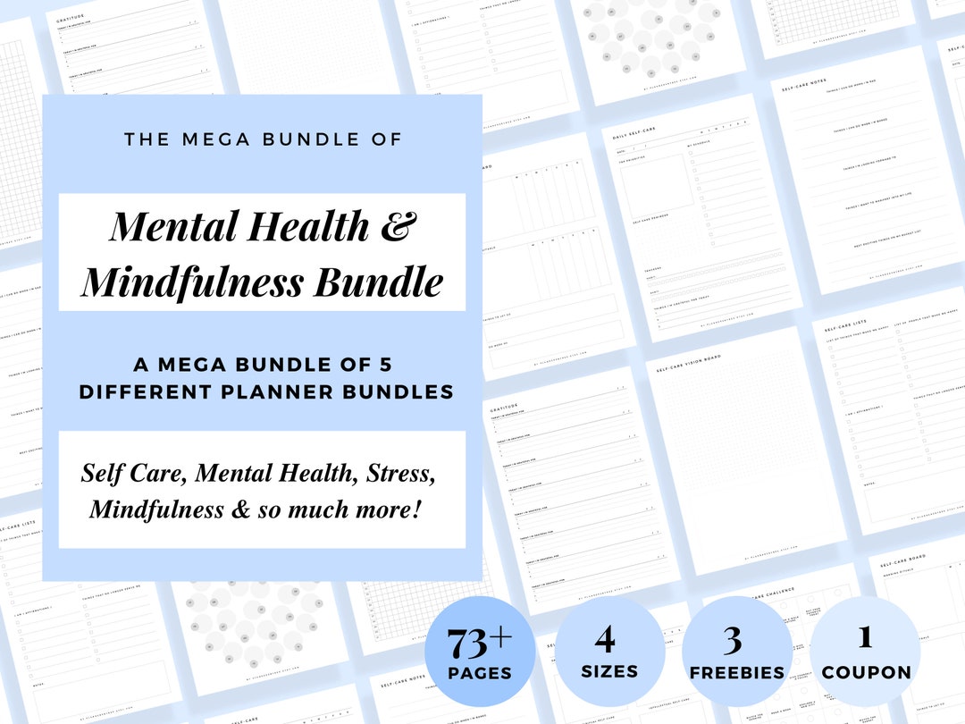 Wellness Planner Printable, Self Care Checklist, Self-care Planner ...