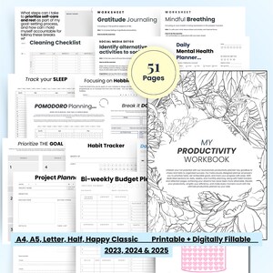 Productivity, Daily Planner, Goals, Project Planning, Life Organizer ...