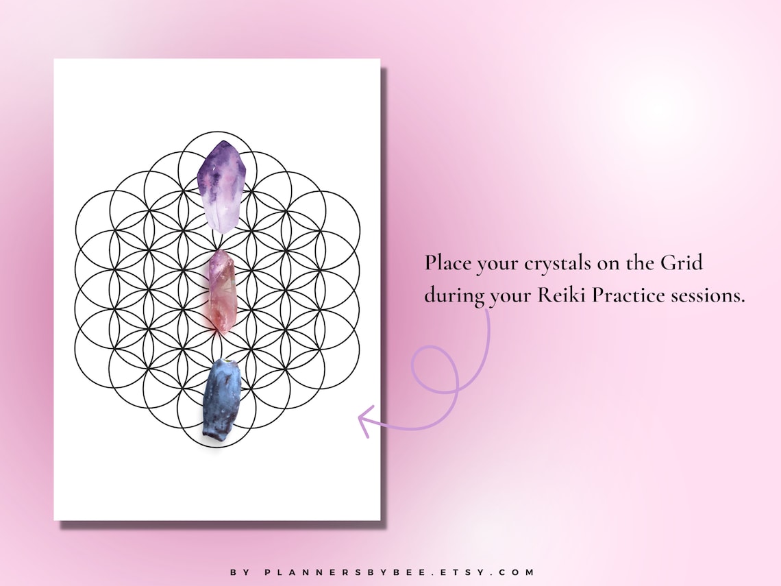 Reiki Business Grids Printable Reiki Grid Digital Reiki - Etsy
