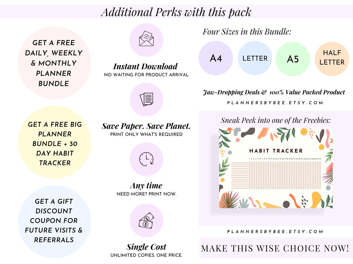 Business Planner Template Digital Business Planner Small - Etsy