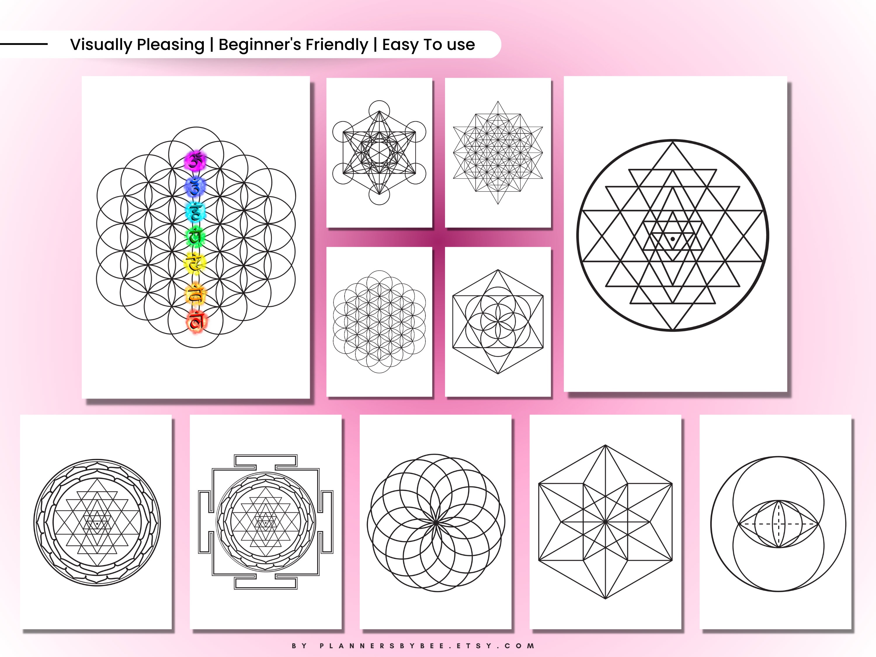 Reiki Grid, Printable Reiki Grid, Digital Reiki Grid, Crystal Healing ...