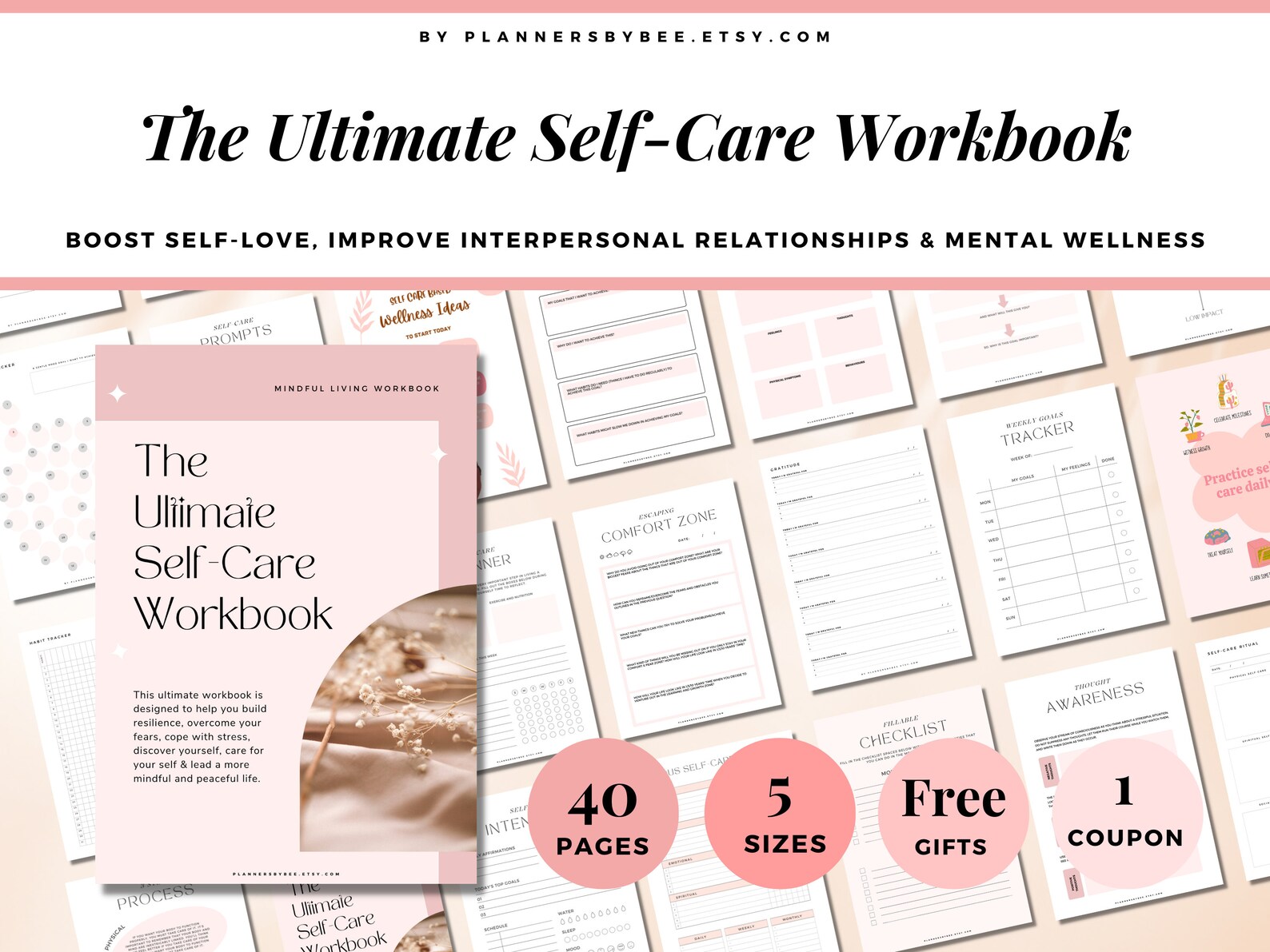 Self Care Checklist Mindfulness Mental Health Kit Self-care - Etsy