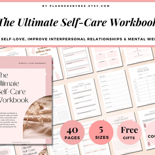 Self Care Checklist Mindfulness Mental Health Kit Self-care - Etsy