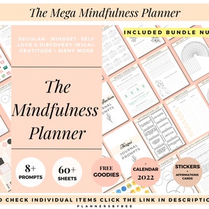 Law of Attraction Planner Bundle Manifestation Journal Prompts ...