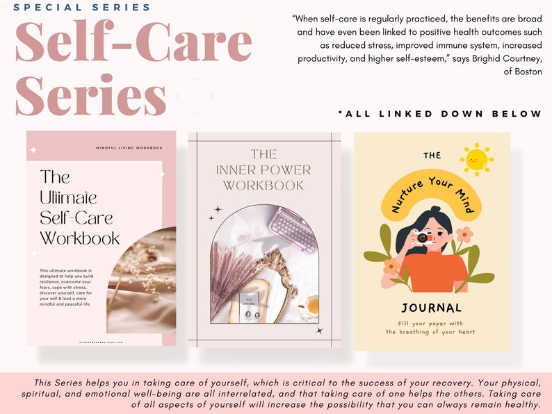 Self Care Checklist Mindfulness Mental Health Kit Self-care - Etsy