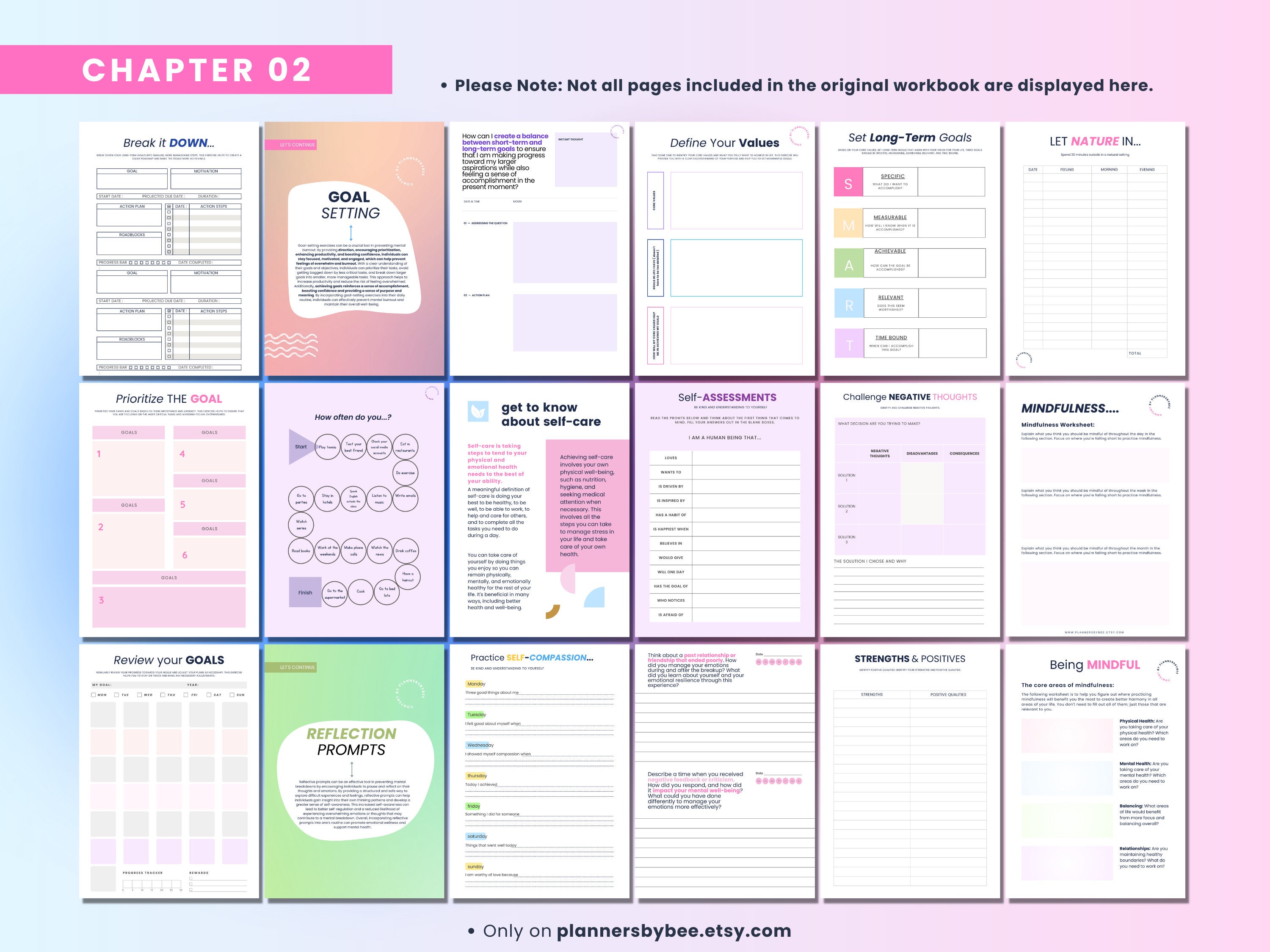 Burnout Journal Printable Burnout Workbook Stress - Etsy