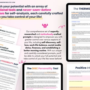 Self Care Planner, Self Worth, Self Discovery Journal, ADHD Planner ...