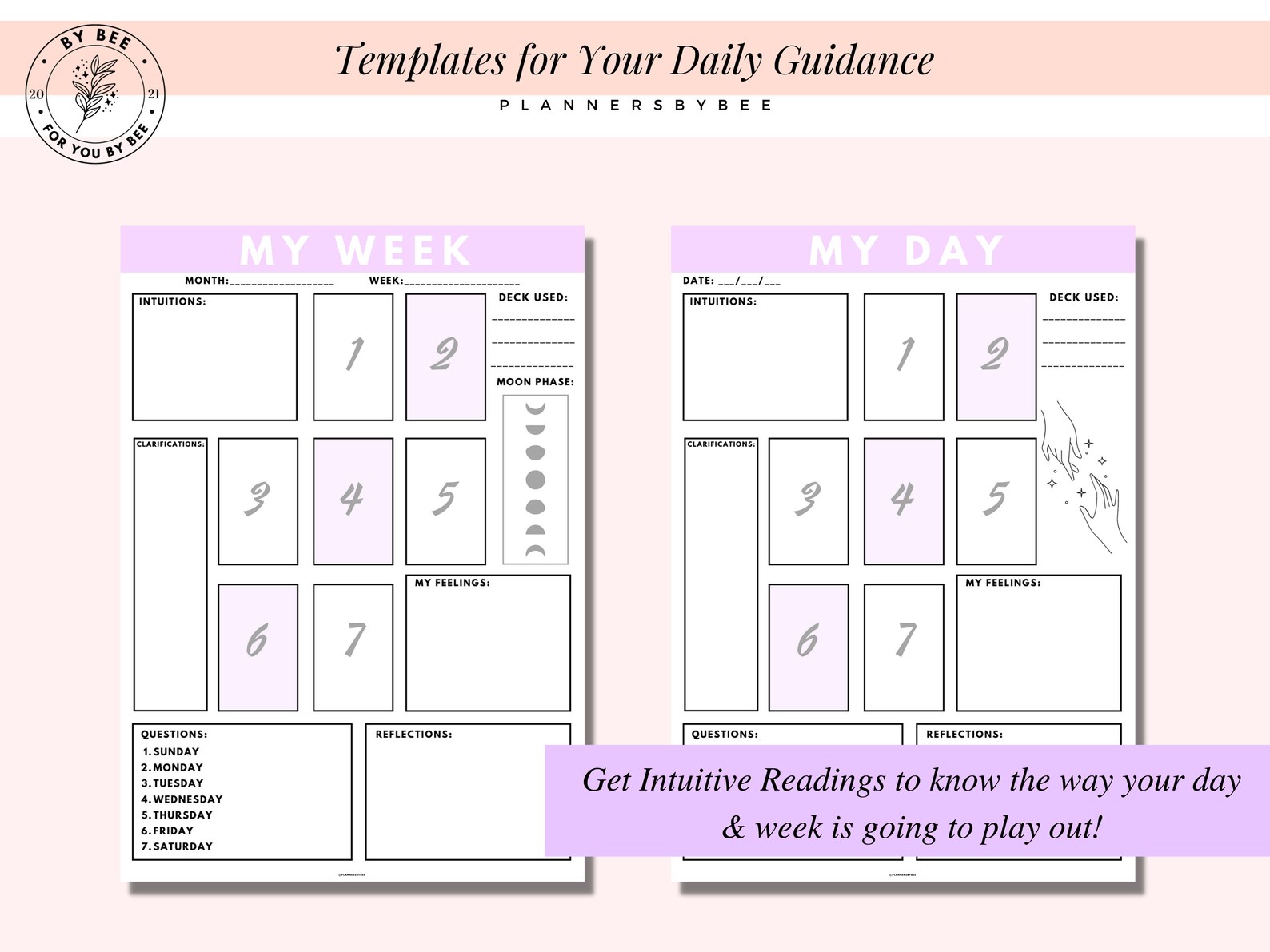 Tarot Workbook Tarot Deck Printable Tarot Journal Bundle - Etsy