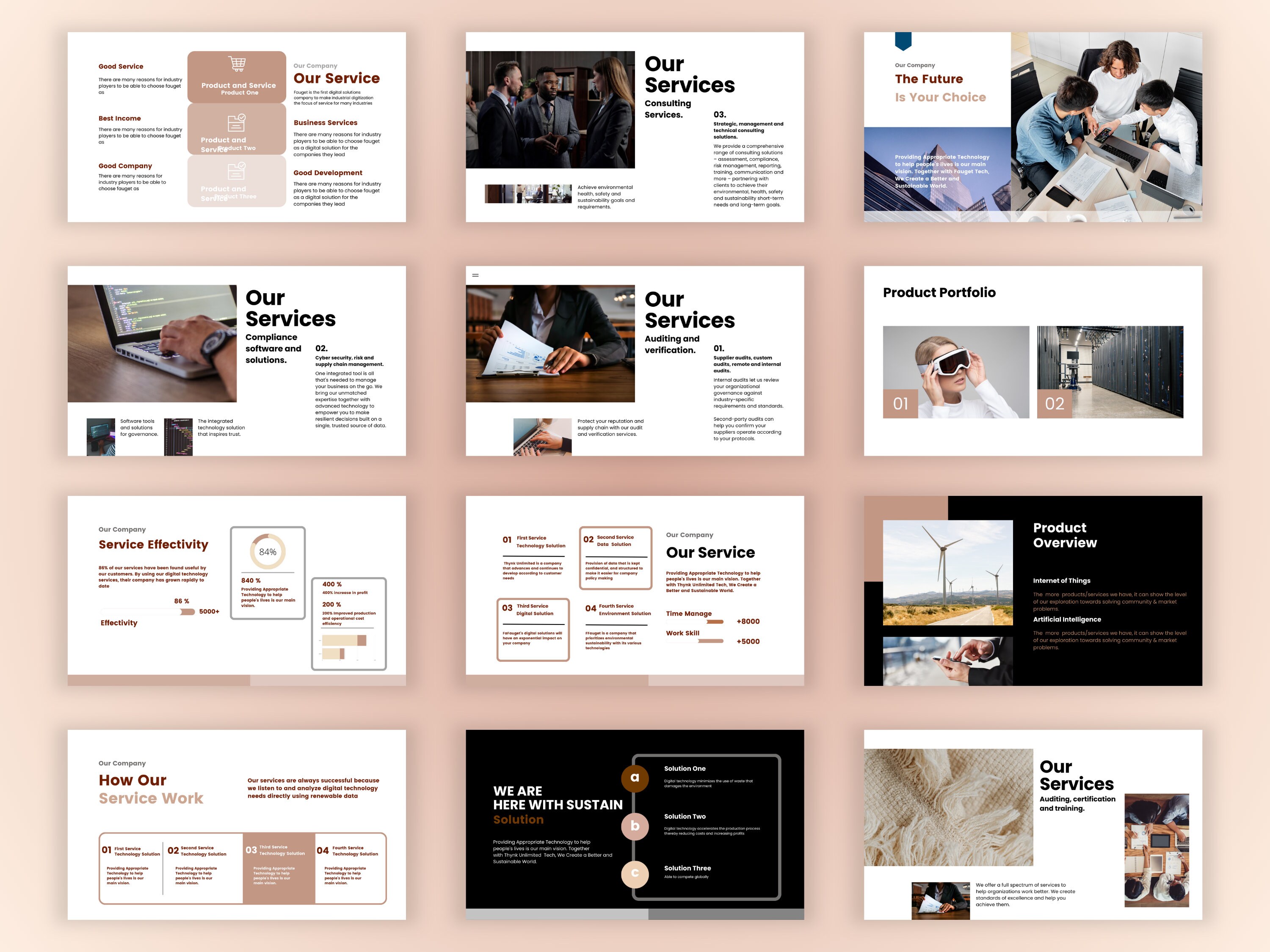 Business Pitch Deck Template Business Plan Template Editable - Etsy