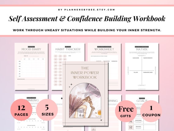 Self Esteem Worksheets Therapy Worksheets Therapy Resources - Etsy