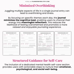 Daily Journal With Prompts Daily Self-care Planner Printable ...