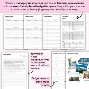 Travel Planner Digital Travel Planner for Travel Itinerary Digital ...