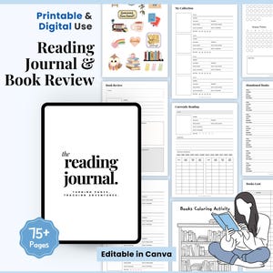 Reading Log Printable, Reading Tracker, Books to Read, Books I've Read ...
