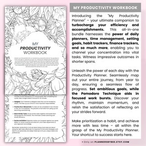 Productivity, Daily Planner, Goals, Project Planning, Life Organizer ...
