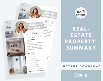 Real Estate Seller Cover Sheet - Etsy