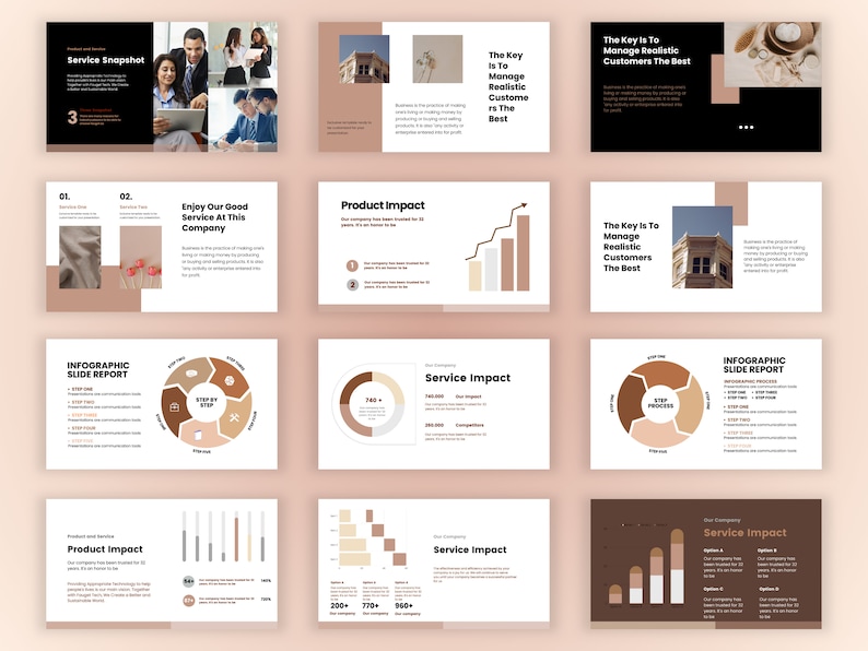 Business Pitch Deck Template Business Plan Template Editable - Etsy