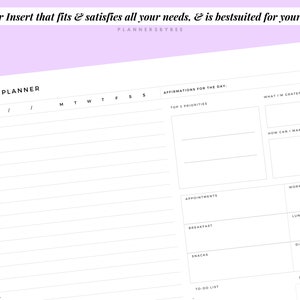 Hourly Daily Planner Printable, Daily Planner Template, 2025 Daily ...