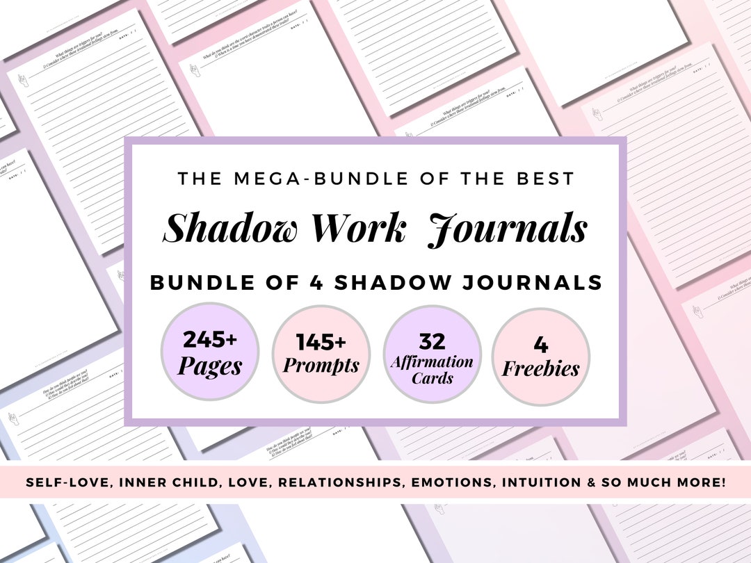 Shadow Work Journal Prompts, Shadow Work Printable Healing Workbook PDF ...