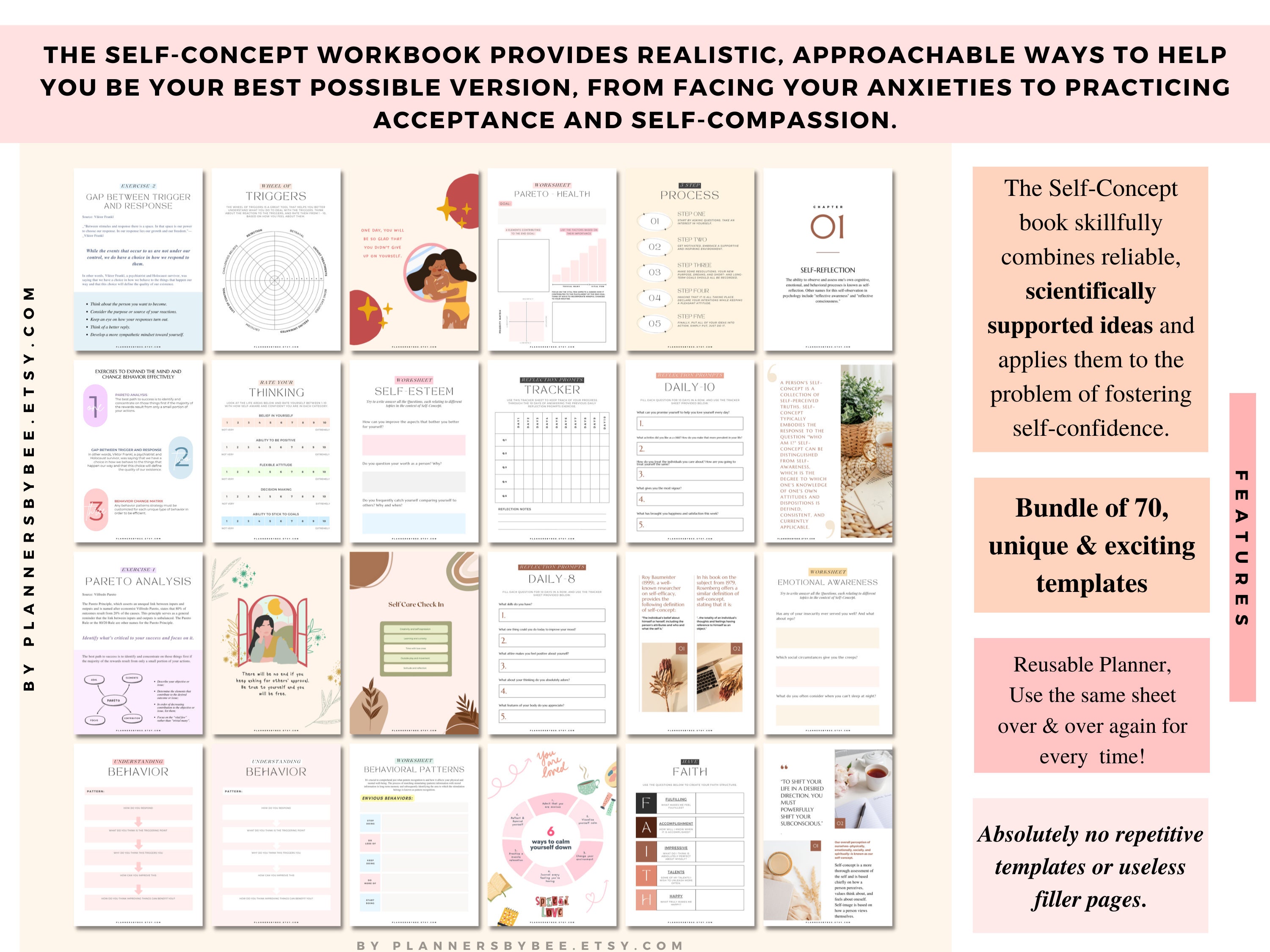 Self Care Checklist Self-care Planner Selfcare Tracker - Etsy