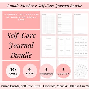 Mindfulness & Mental Health Templates, Stress ADHD Journal Pdf,self ...
