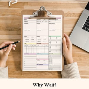 Editable Nurse Report Sheet, Printable Digital Nurses Page, Nurse Brain ...