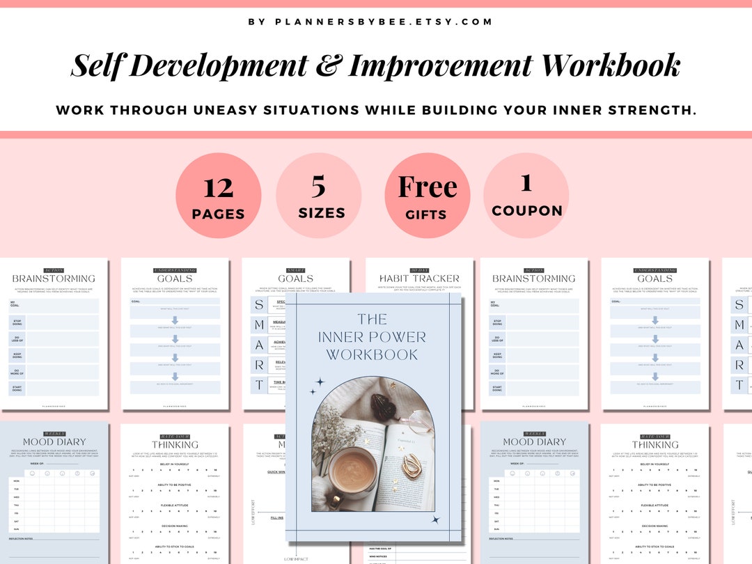 Mindfulness Mental Health Kit, Self Care Checklist, Self-care Planner ...