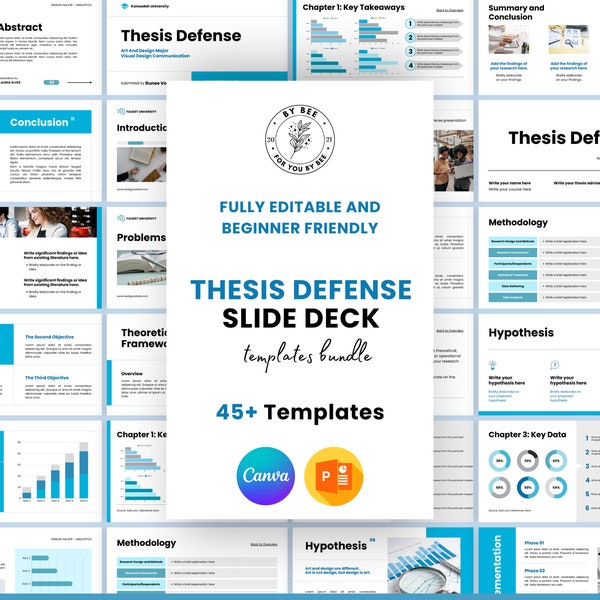 Masters Thesis Template - Etsy UK
