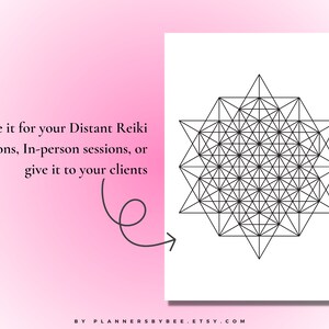 Reiki Grid, Printable Reiki Grid, Digital Reiki Grid, Crystal Healing ...