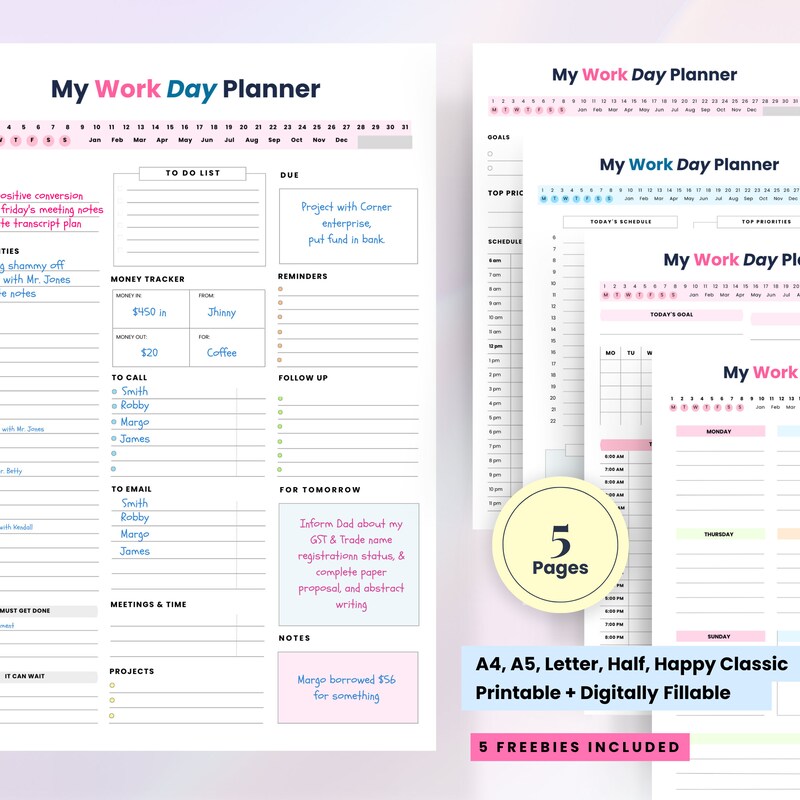 Planner Organizer - Etsy