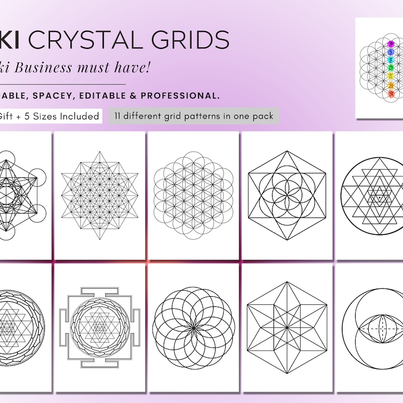 Crystal Grid - Etsy