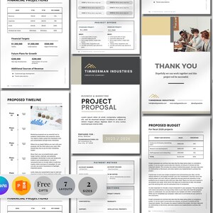 Project Proposal Template, Editable Business Proposal Templates ...