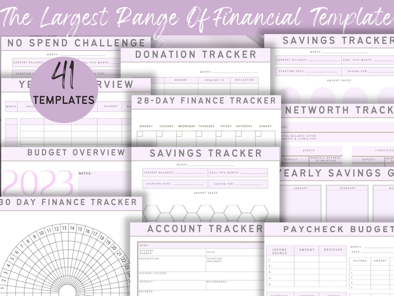 Finance Planner Budget Template Bi-weekly Budget Monthly - Etsy