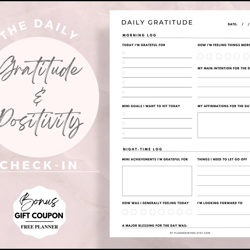 Gratitude Journal - Etsy