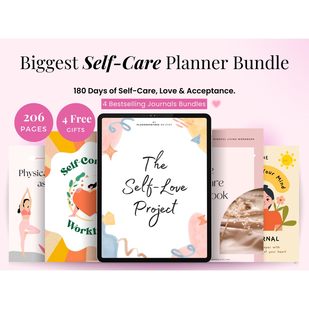 Self Care Planner, Self Love Journal, Burnout Recovery Workbook, Stress ...